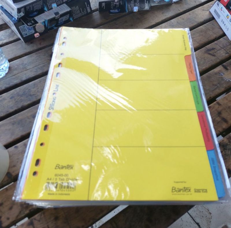 Tab divider F4/5