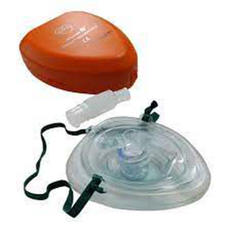 MASKER CPR POCKET + TUBE RESUSITATOR BESMED