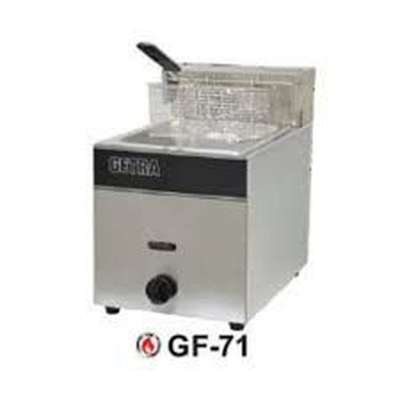 GETRA GAS DEEP FRYER GF-71 KAPASITAS 6 LITER 1 TANK