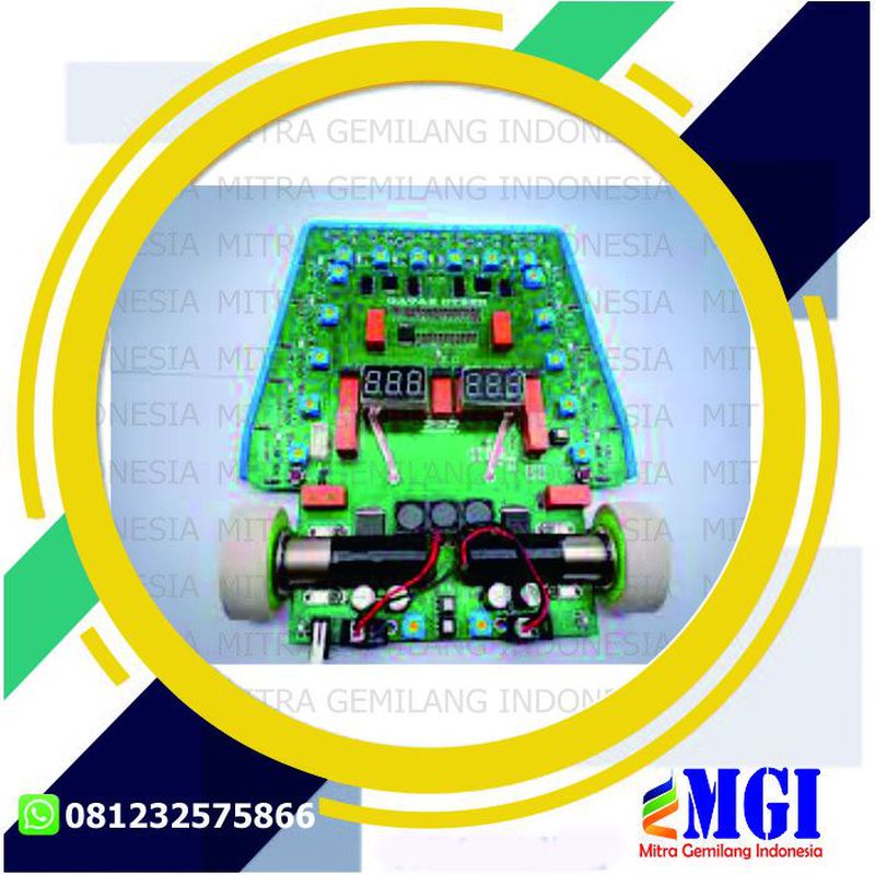 Robot Line Tracer Follower R15 with 16 Sensor Spec Lomba One touch L/R