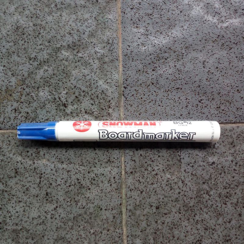 Spidol Snowman Permanent Biru