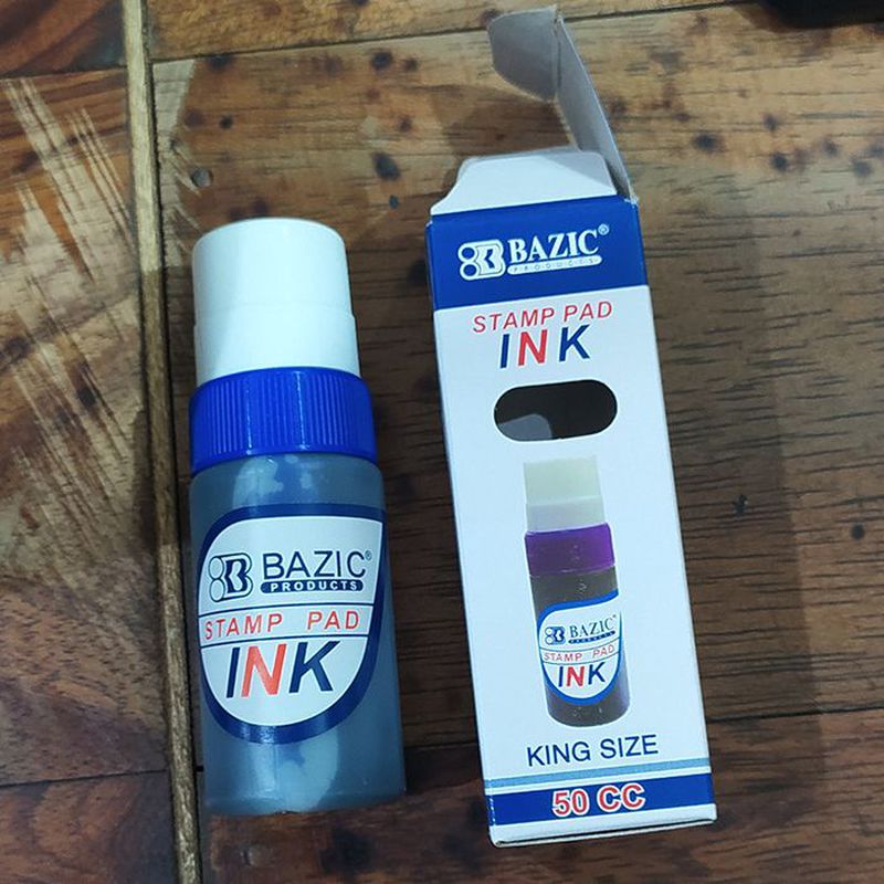 Tinta Stempel merk Bazic