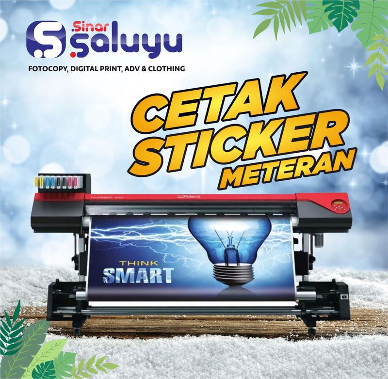 Cetak Sticker meteran