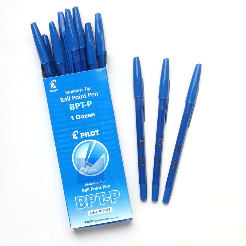 Ballpoint Pilot BPTP Biru Mata Pena 0,7 mm
