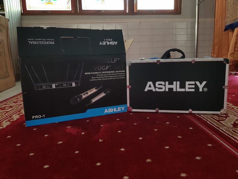 Microphone Wireless Ashley PRO 1