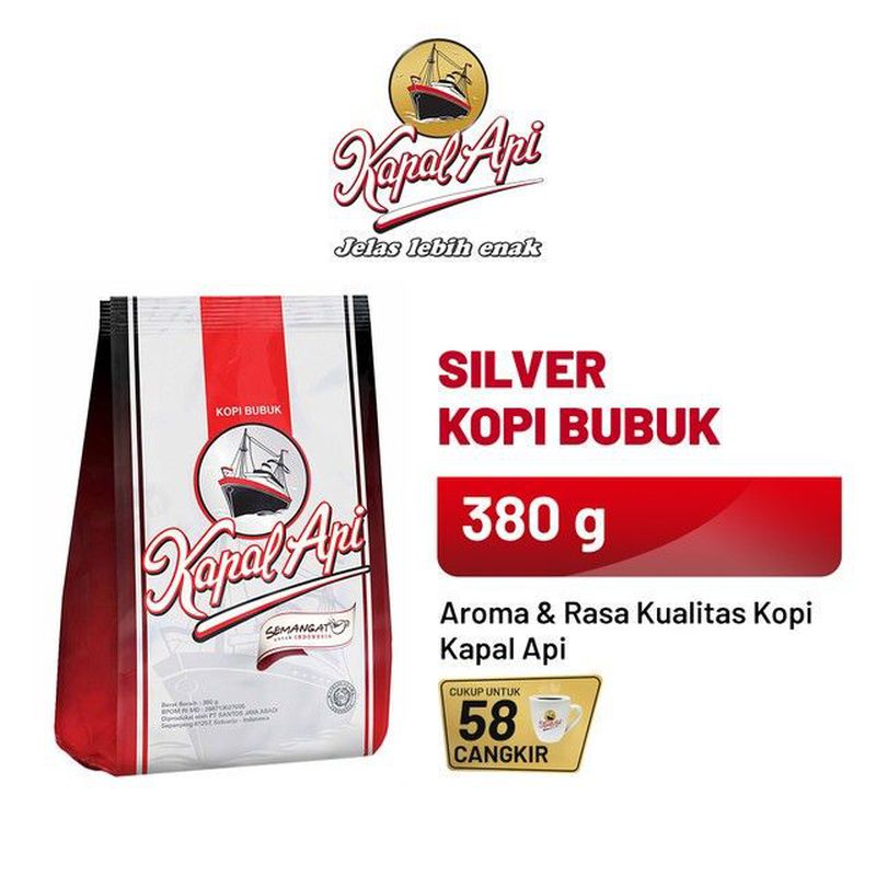 Kopi Bubuk Kapal Api 380 gr