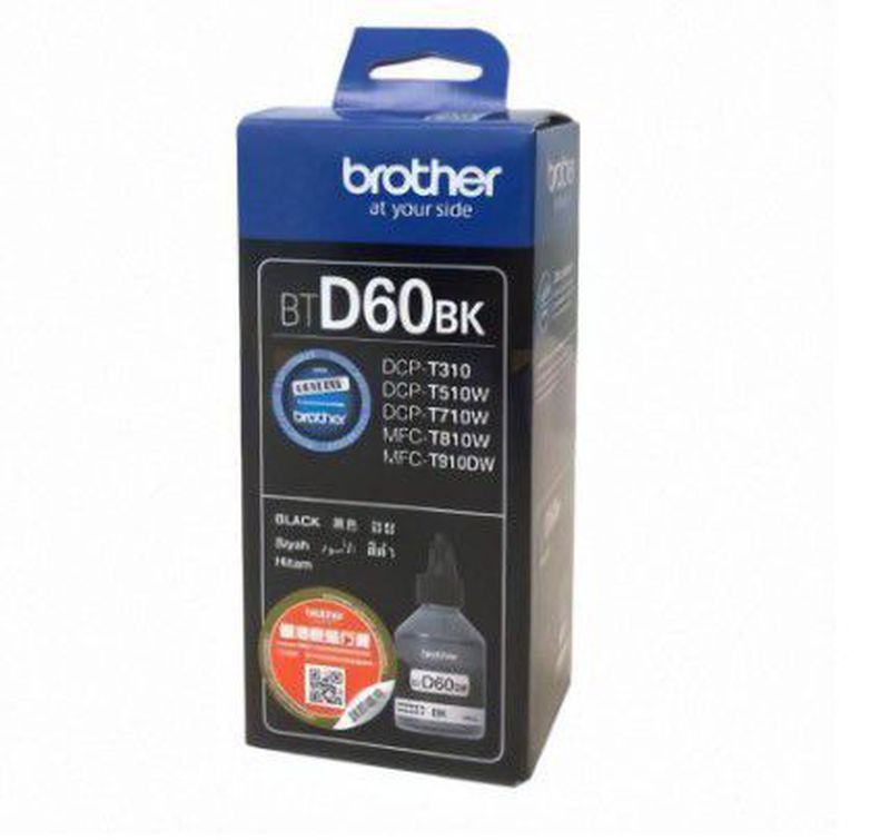 BROTHER TINTA BOTOL HITAM BT-D60BK - BT-D60 BK - Ink Bottle Original