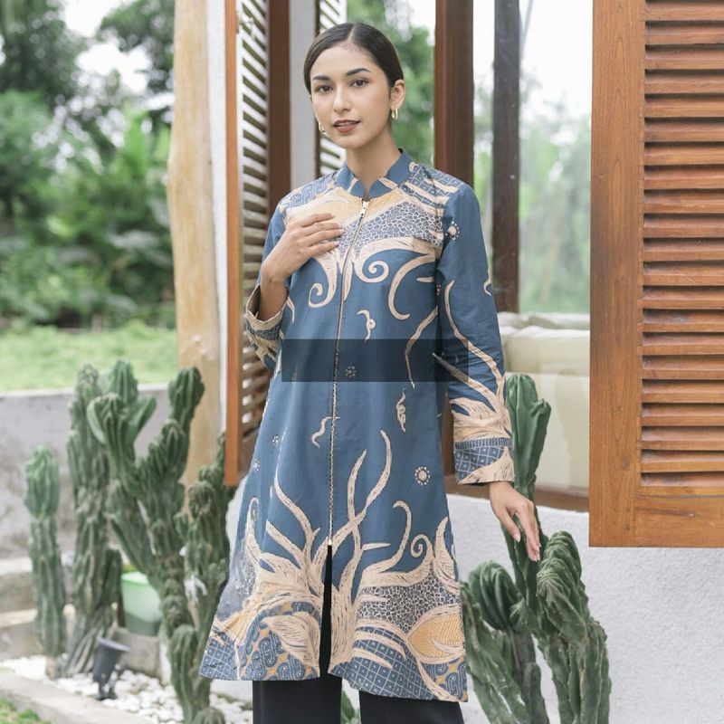 Batik Prabuseno Motif Samudra Biru