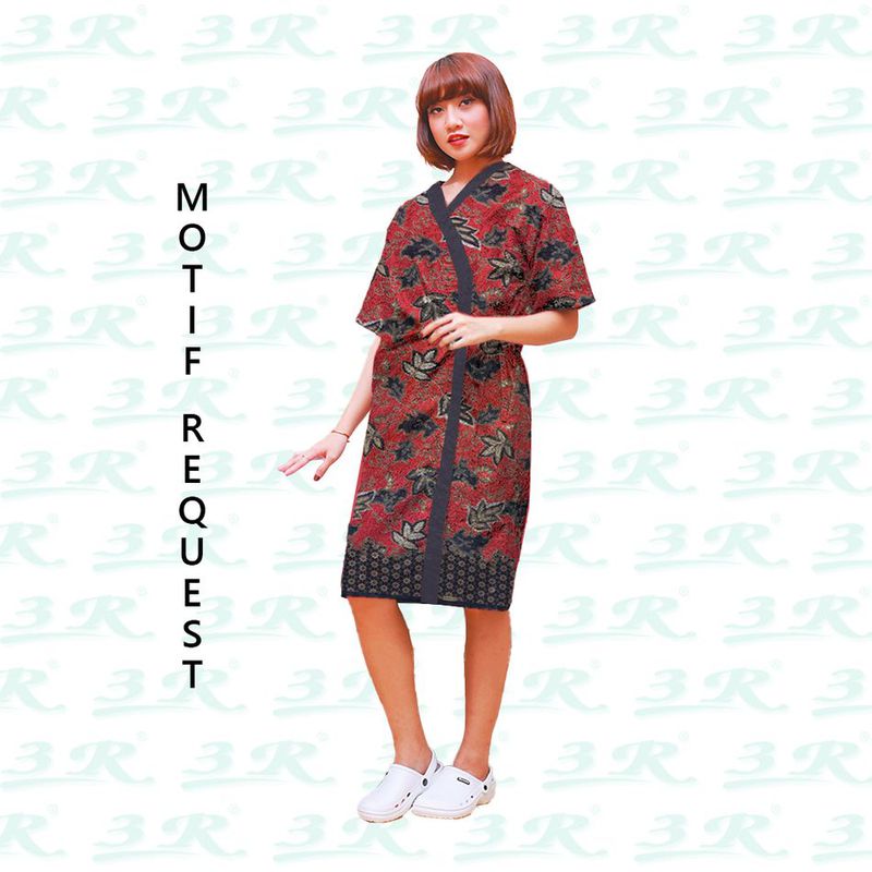 BAJU PASIEN KIMONO DEWASA MOTIF 3R-OPNXK-APPT-002 - Cotton Super