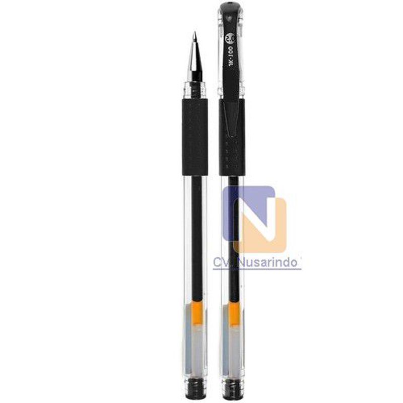 ballpoint pulpen gel hitam