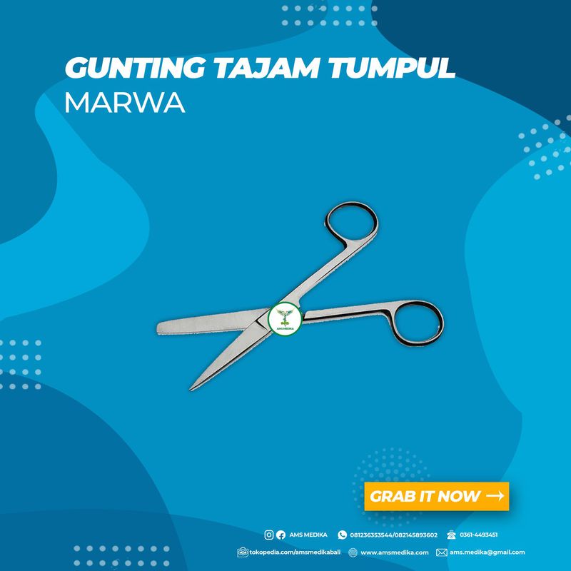 Gunting Tajam Tumpul Marwa