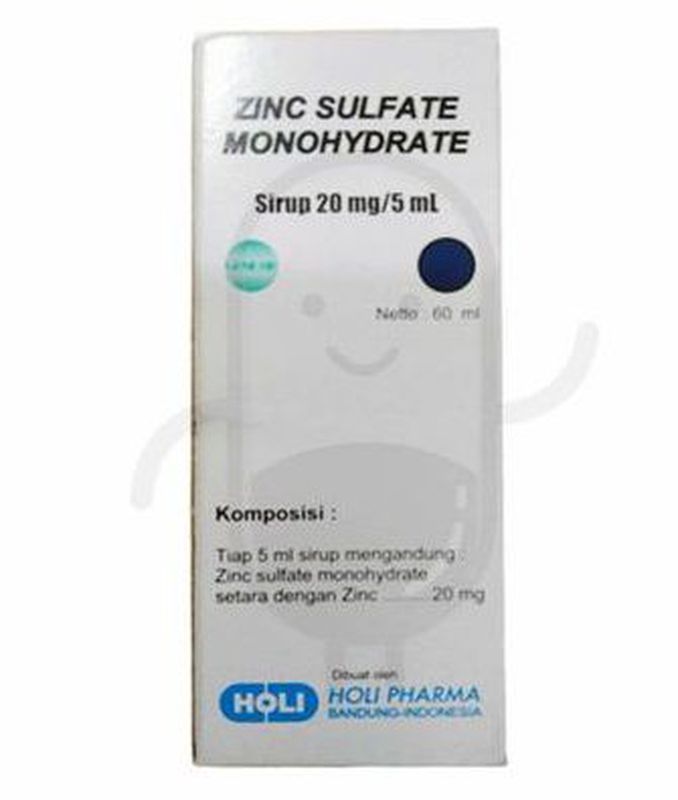 Zinc susp. 20 mg/ml