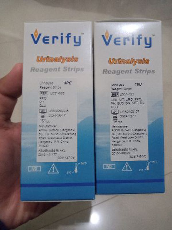 Strip Urine Verify - 3 Parameter
