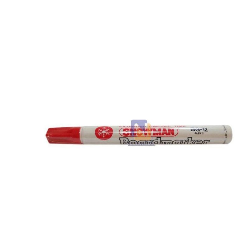 Spidol Boardmarker Snowman merah