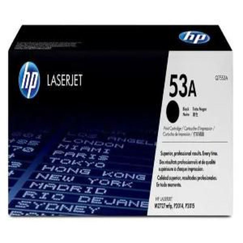 HP 53A BLACK ORIGINAL LASERJET TONER CARTRIDGE