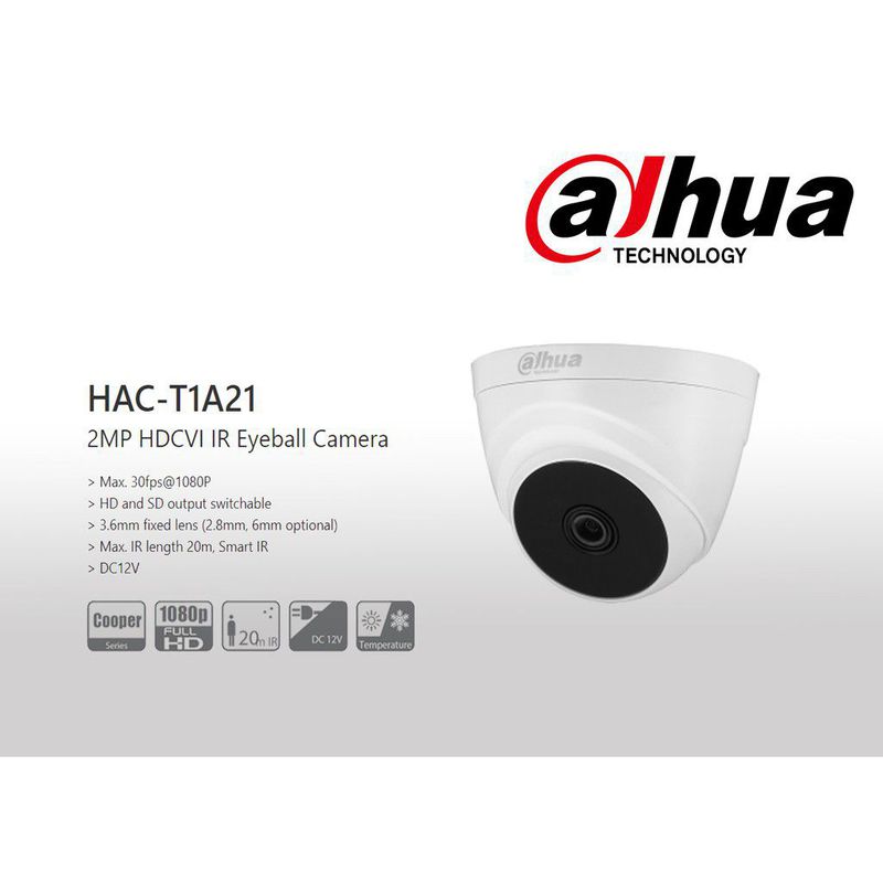 DAHUA Indoor Camera Analog 2MP