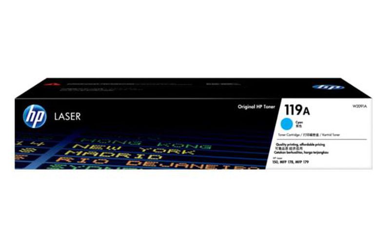 HP 119A Cyan Original Laser Toner Cartridge - W2091A