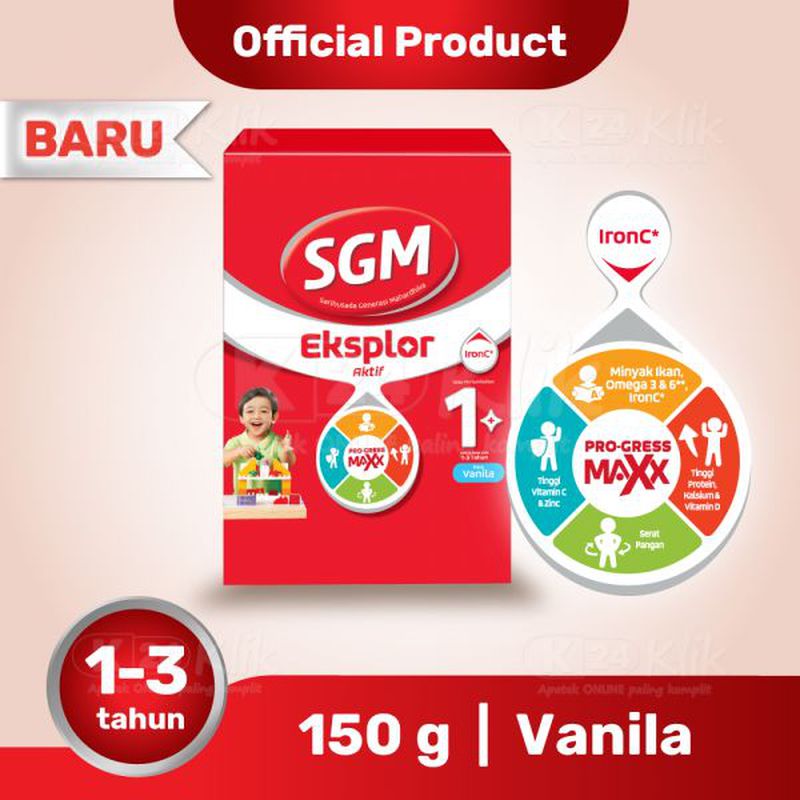 SGM EKSPLOR 1+ 150gr - Vanila