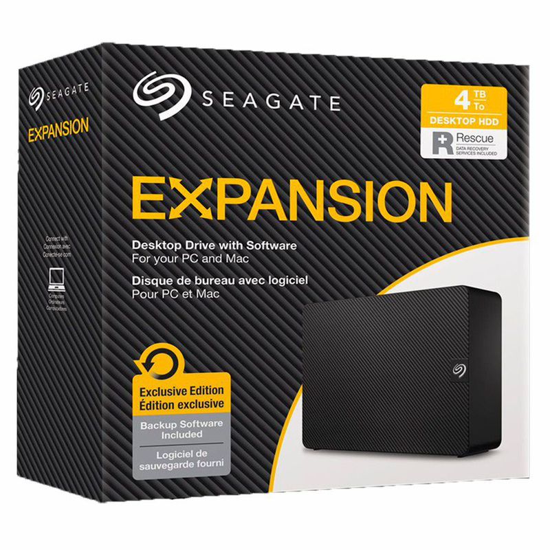 HDD External Seagate Expansion Desktop 3.5 " 4TB
