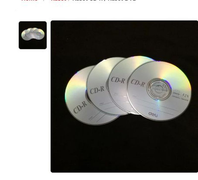 Kaset CD R / Kaset DVD