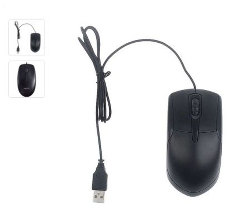 Mouse Logitech B100 Optical USB ORIGINAL / Garansi Resmi / Mouse B100 ...