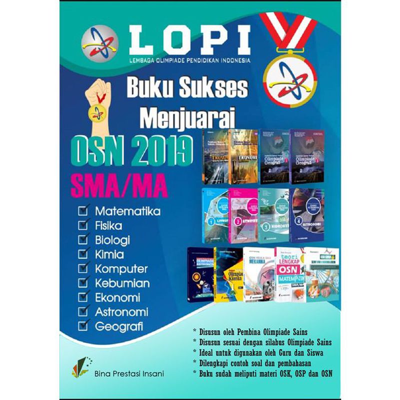 Buku Sukses Menjuari OSN 2019 Tingkat SMA/MA - 30 Jilid