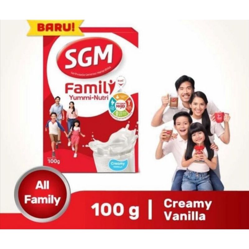 SUSU SGM YUMMY NUTRI 100GR - Vanila