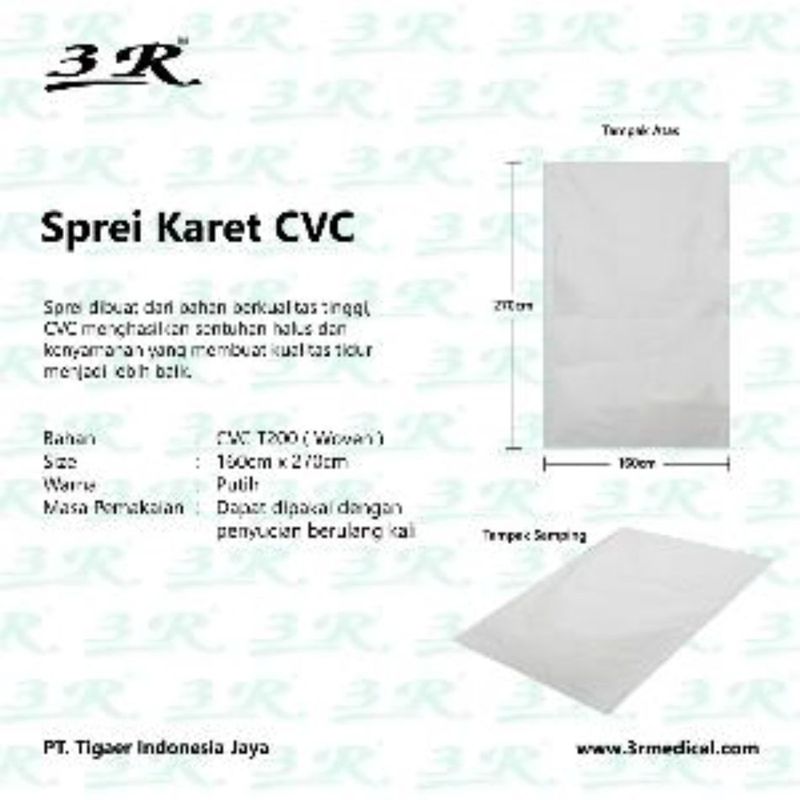 SPREI FLAT CVC T200 3R-FURAW-LNMW-002 - 160cm X 270cm