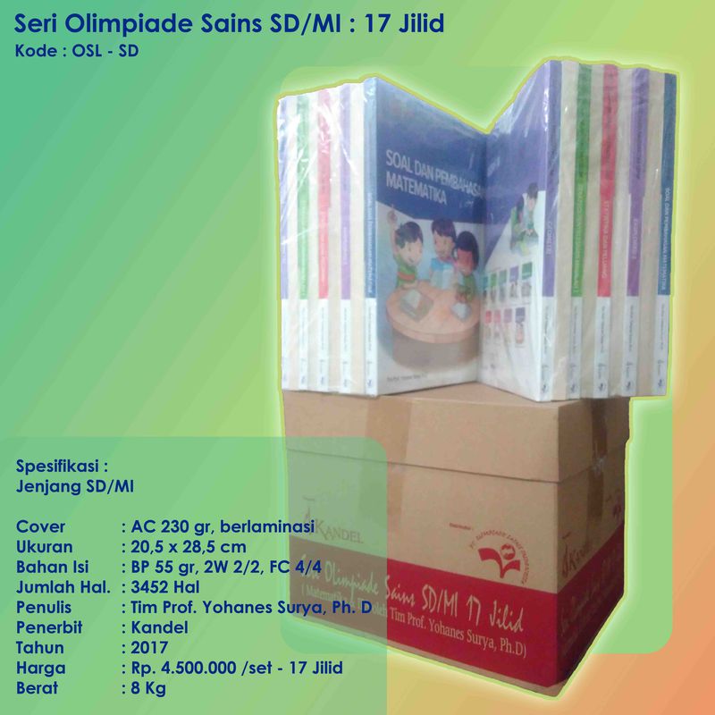 Seri Olimpiade Sains SD/MI