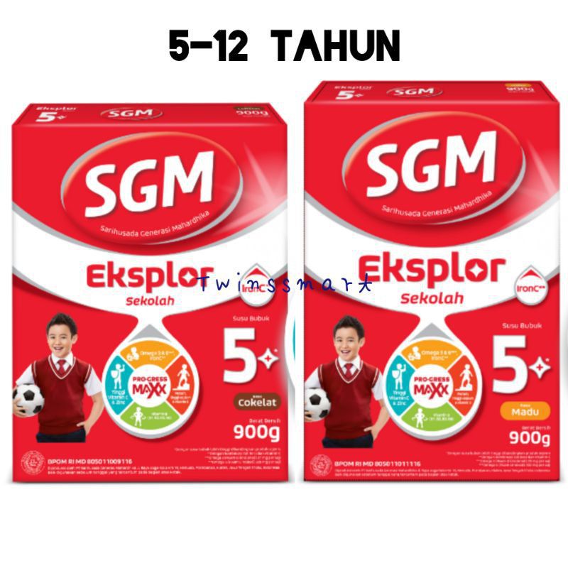 SUSU SGM ESKPLOR 5+ 900gr - Madu