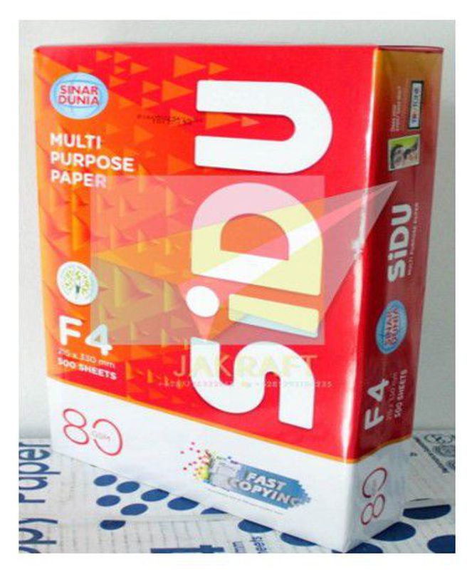Kertas F4 Merah