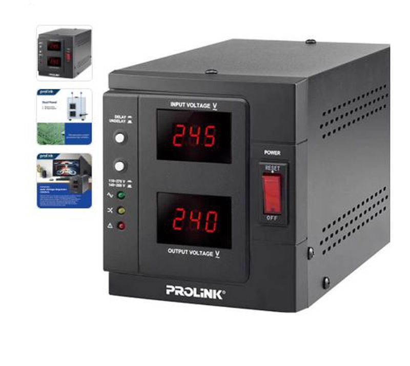 UPS & Stabilizers PROLINK PVR 2000D 2000 VA /Peralatan Kantor