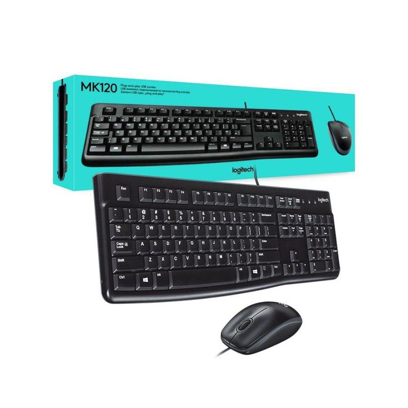 Logitech Keyboard MK120 USB