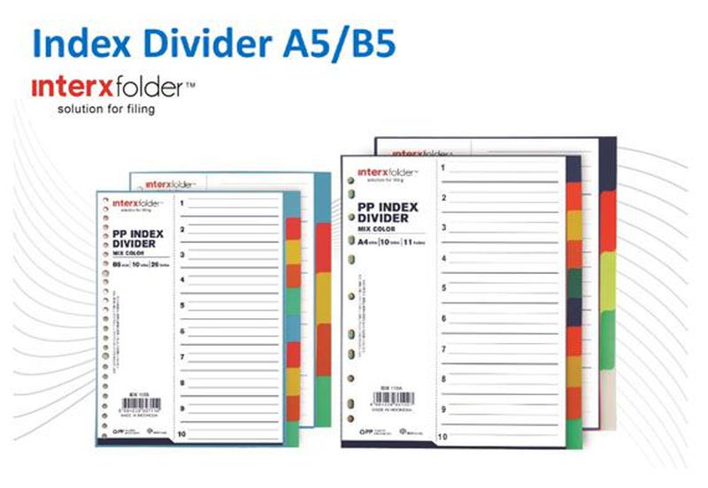 Index Divider - A5/10 Tab