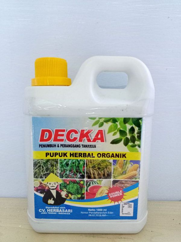Pupuk Herbal Organik DECKA - 1 Liter