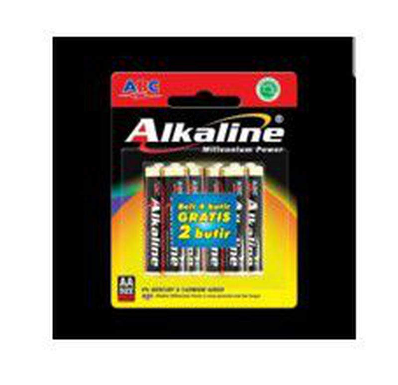 Baterai ABC Alkaline AA/A2
