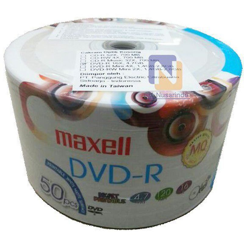 DVD R Printable Maxell
