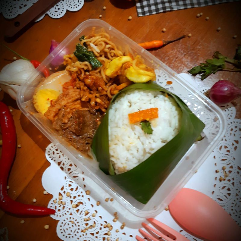 NASI RAMES DAGING SAPI