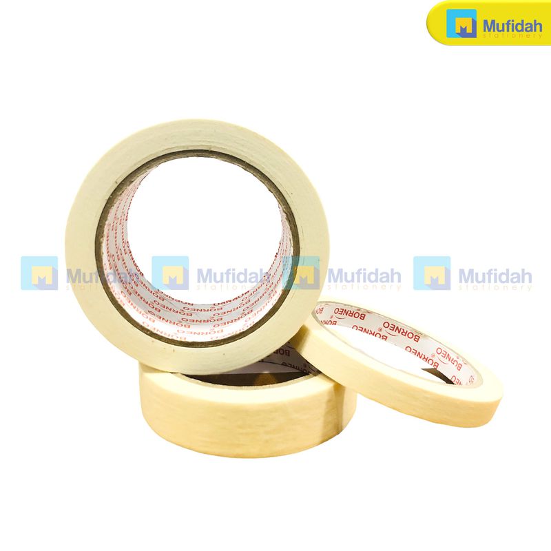 Lakban Kertas Premium Borneo - 5 CM