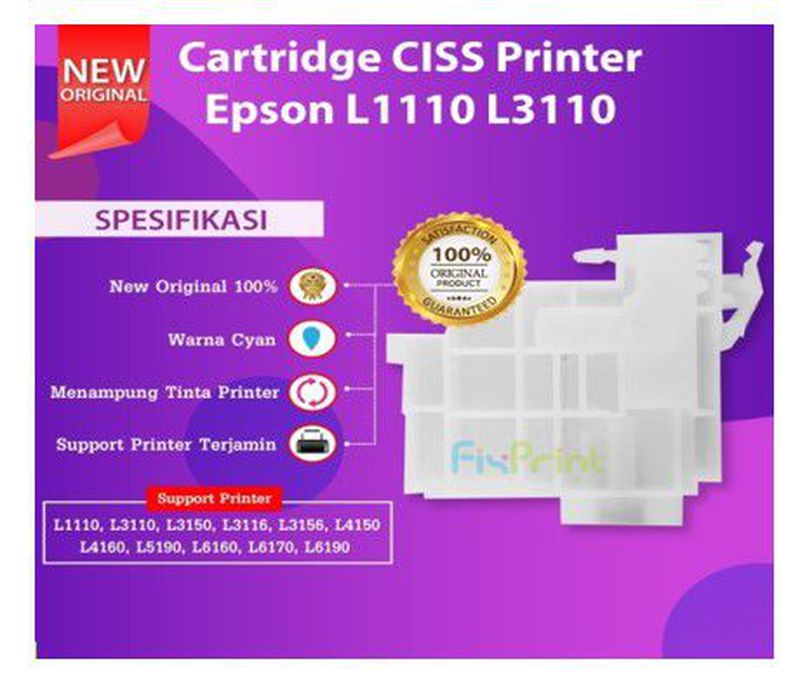 Catridge Epson L1110 Hitam