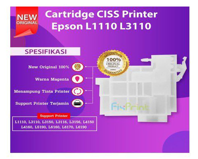 Catridge Epson L1110 Merah