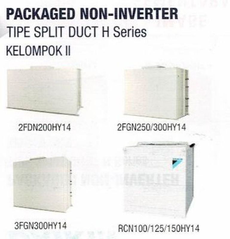 Packaged Non Inverter Split Duct H Series S2DN200H