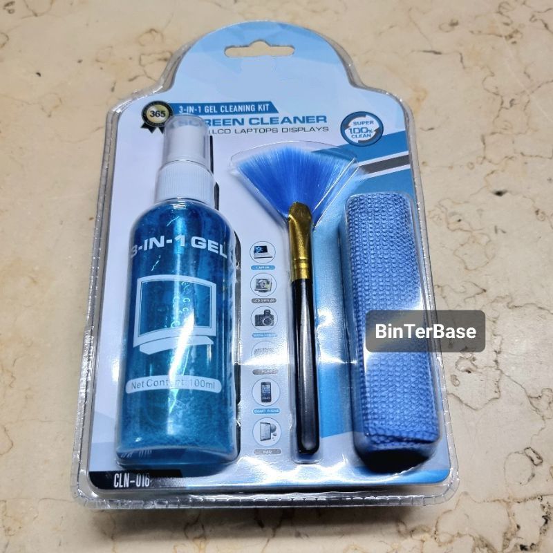 Lens Cleaner Kit Cairan pembersih Lensa Layar TV Monitor Layar HP pack