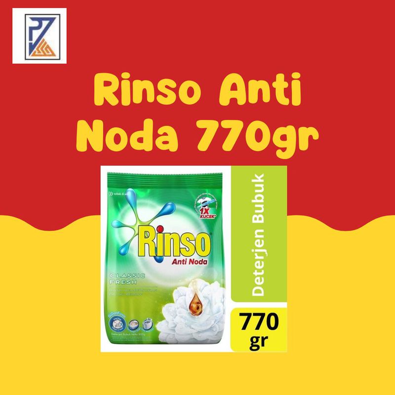 Rinso Anti Noda 770 gram
