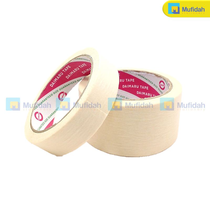 Lakban Kertas Daimaru - 1CM