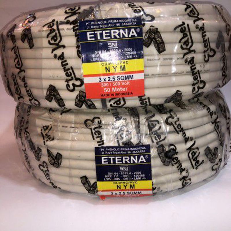 KABEL ETERNA NYM 3 x 2,5 50 M