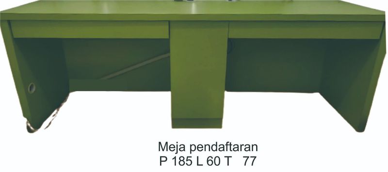 Meja Pendaftaran Multiplek HPL