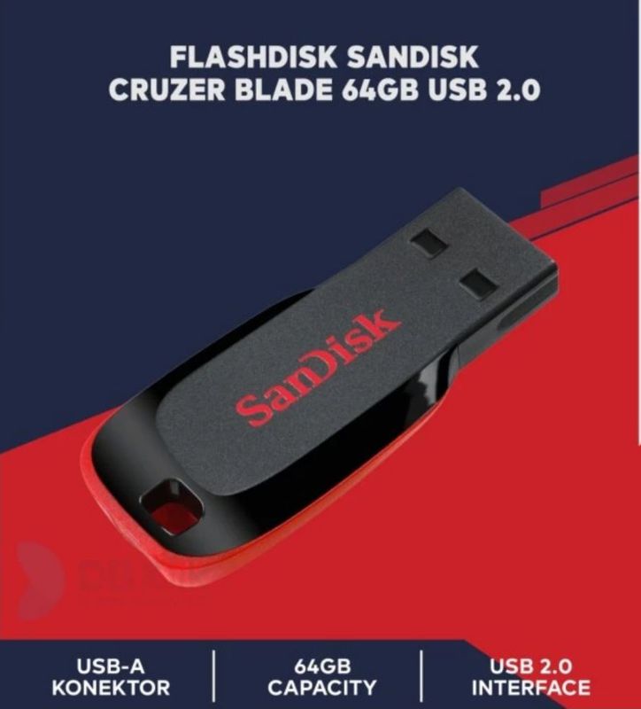 Flashdisk 64Gb