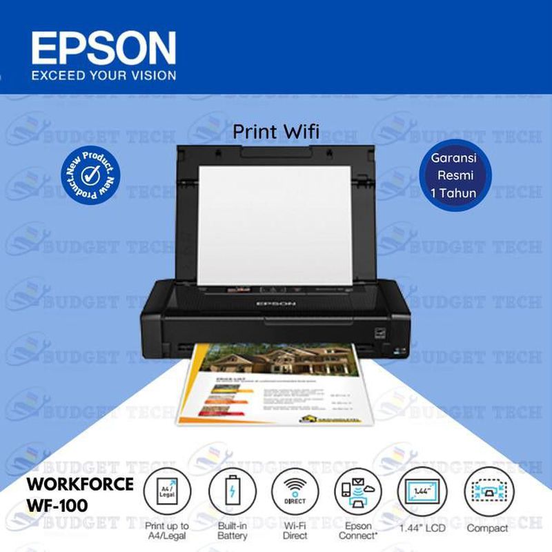 EPSON WORKFORCE WF-100 MOBILE PRINTER