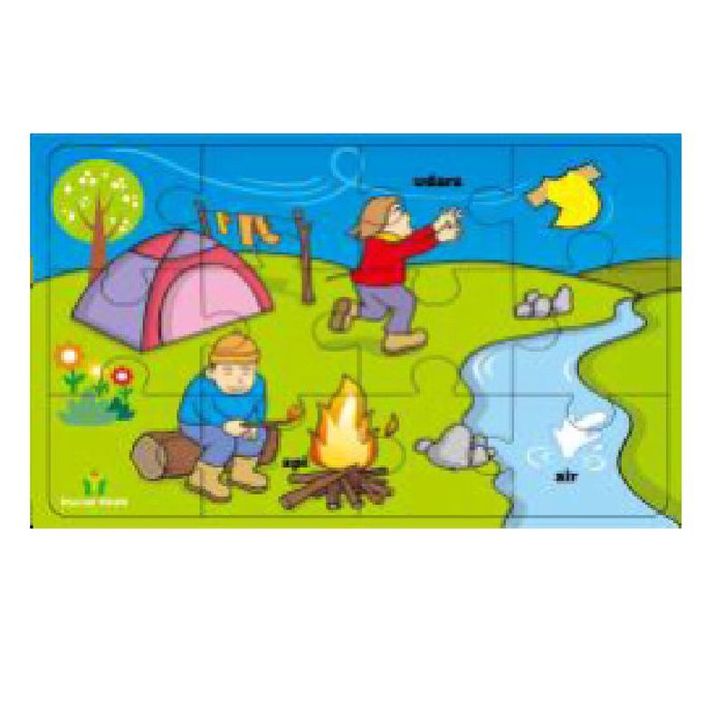 Puzzle Air, Api, Udara